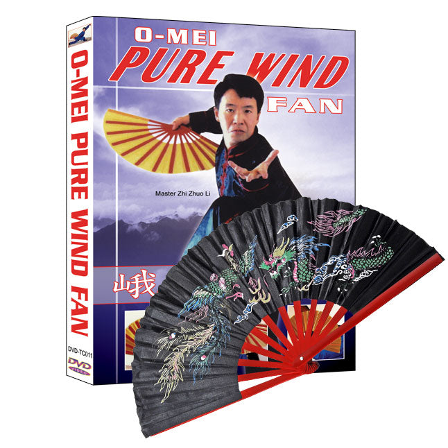 DVD & Weapon - Wushu Iron Fan Master Kit